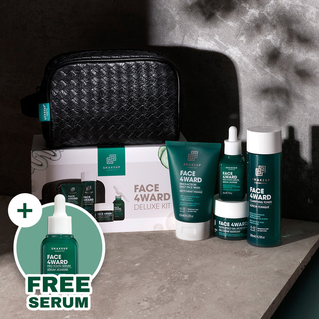 Face 4ward Deluxe Kit | Skincare for Men | Shakeup Cosmetics | Shakeup ...