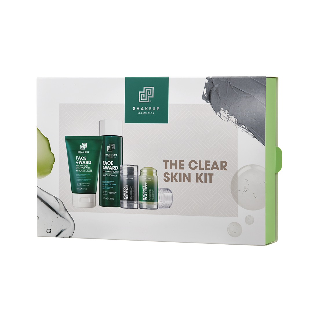 The Clear Skin Kit | Skincare for Men | Shakeup Cosmetics | Shakeup ...